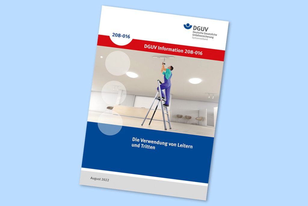 Neue DGUV Information – Sichere Verwendung von Leitern und Tritten ...